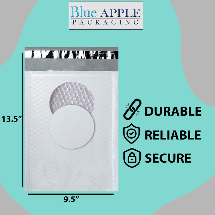 Poly Bubble Mailers, Shipping Envelopes - Blue Apple Packaging