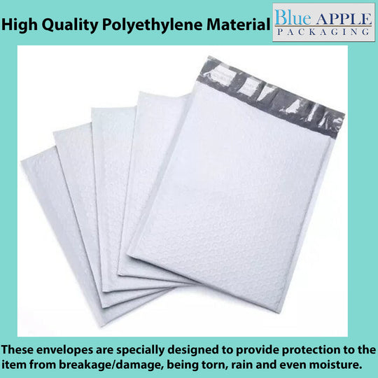 Poly Bubble Mailers, Shipping Envelopes - Blue Apple Packaging